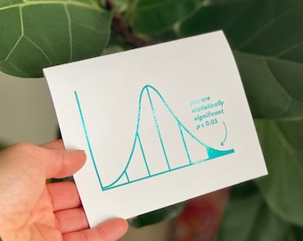 Statistics Birthday Card - Etsy