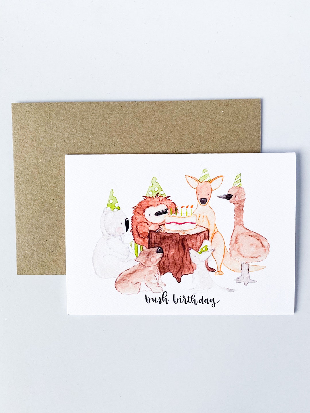 Australian Animal Birthday Card | Bush Birthday | Aussie Creatures ...