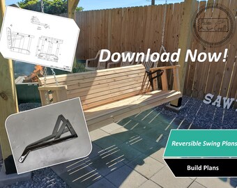 DIY Cedar Swing Plan - Etsy