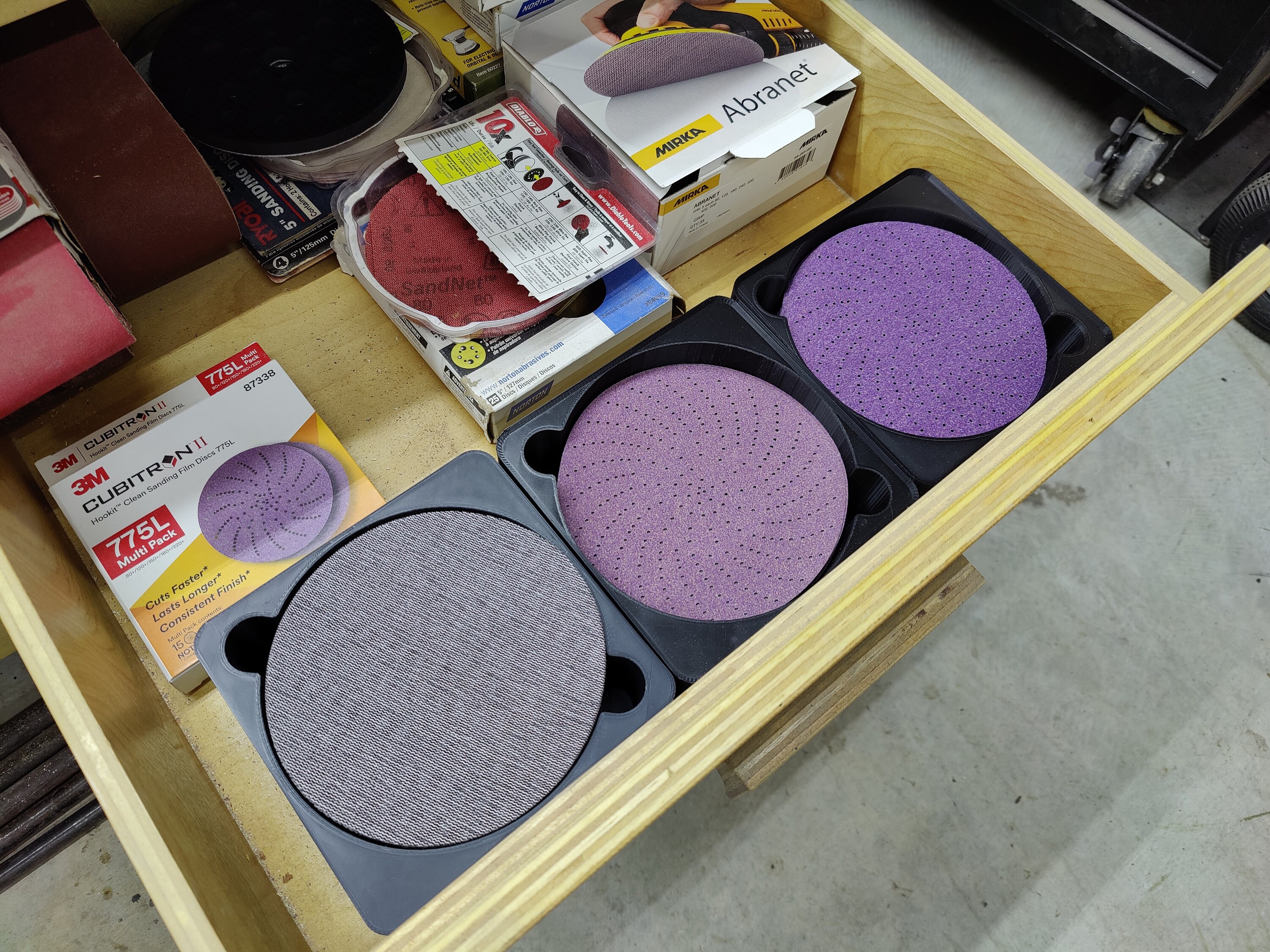 Orbital Sandpaper Holder, 6" or 5" - Etsy