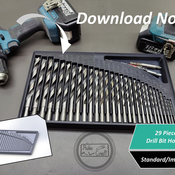 Drill Bit Storage - Etsy