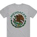 Michoacan Shirt Grey Color Mexico Silver T-shirt S M L XL 2XL - Etsy