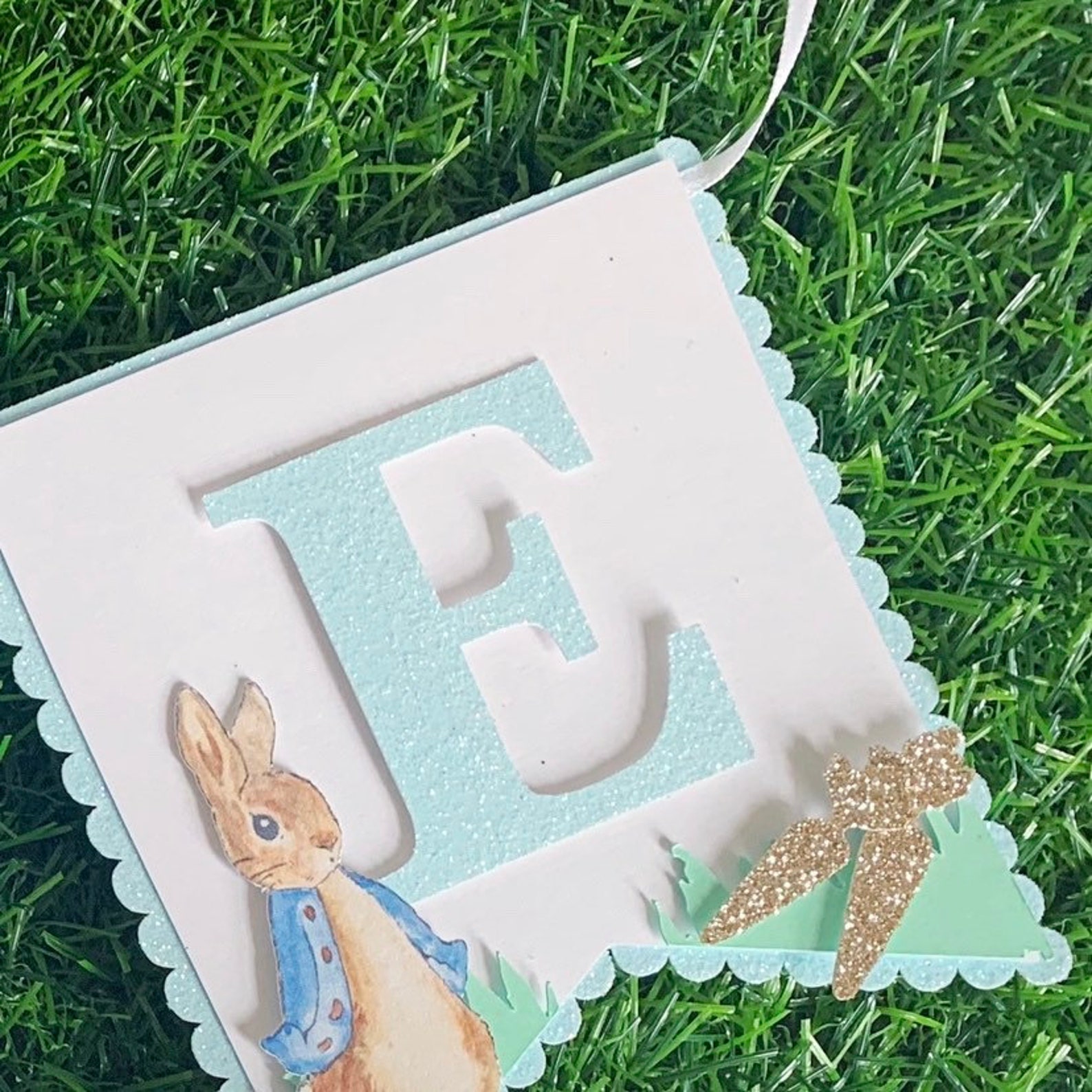 Peter Rabbit Inspired Birthday Banner Peter Rabbit Bunting - Etsy