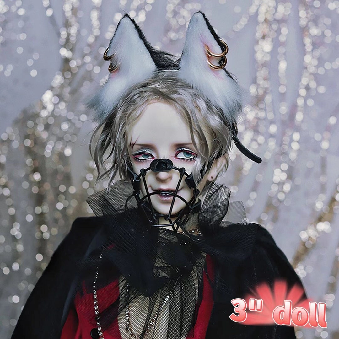 1/3 1/4 1/6 Bjd Doll Ear Headband,fox Ears, Cat Ears, Wolf Ears for 3 4 ...