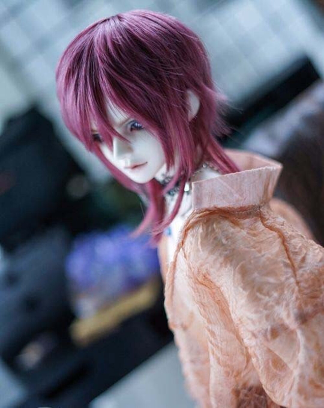 1/3 1/4 1/6 BJD Short Hair Wigs, for 9-10 8-9 7-8 6-7 Bjd MSD SD Doll ...