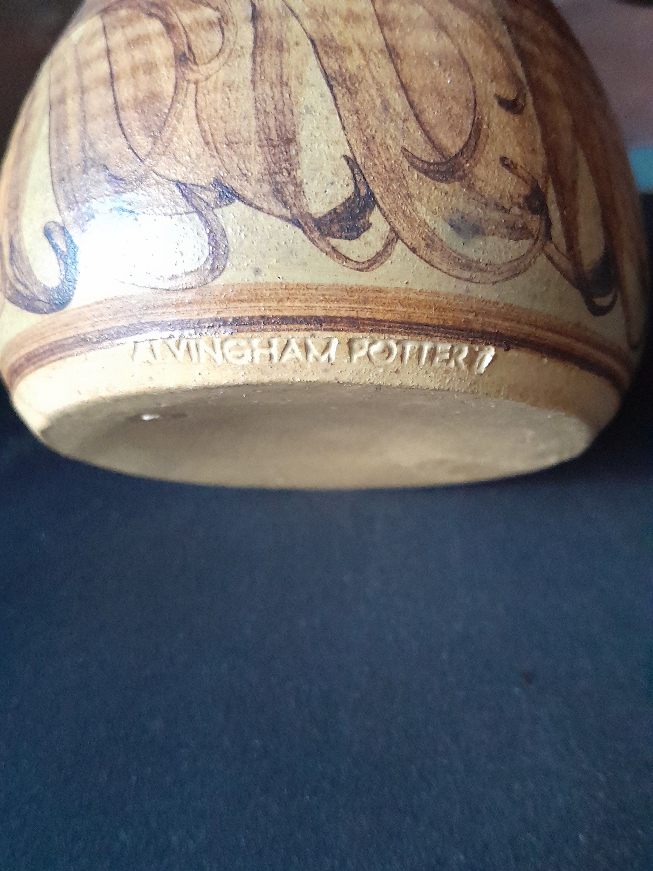 Vintage Alvingham Pottery Preserve/condiment Jar/pot - Etsy