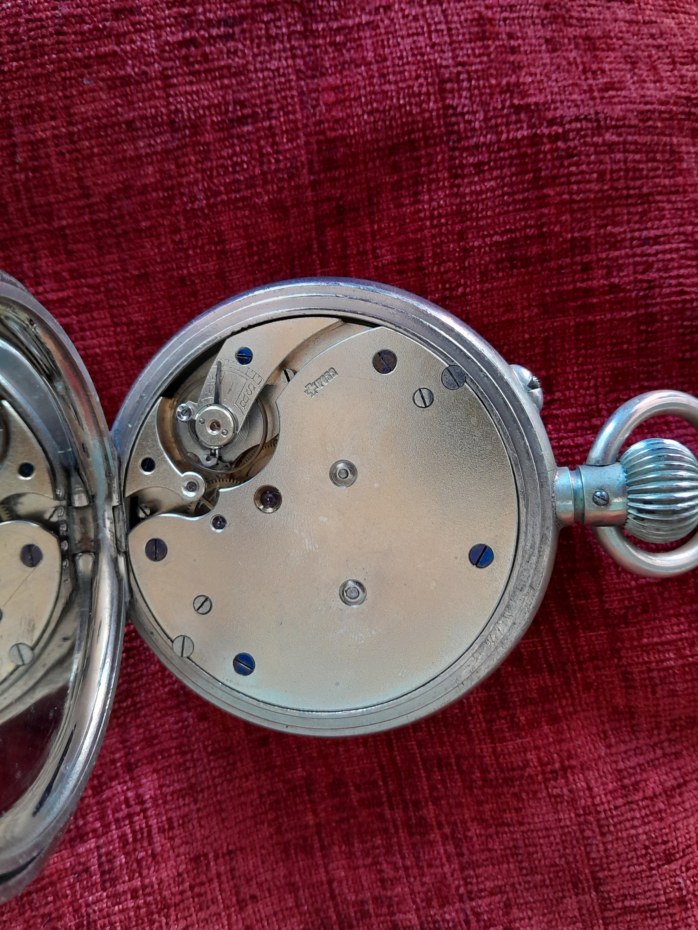 C1890 Swiss Pin Set Goliath Pocket Watch Working - Etsy