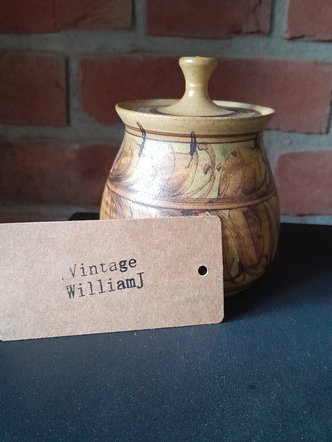 Vintage Alvingham Pottery Preserve/condiment Jar/pot - Etsy
