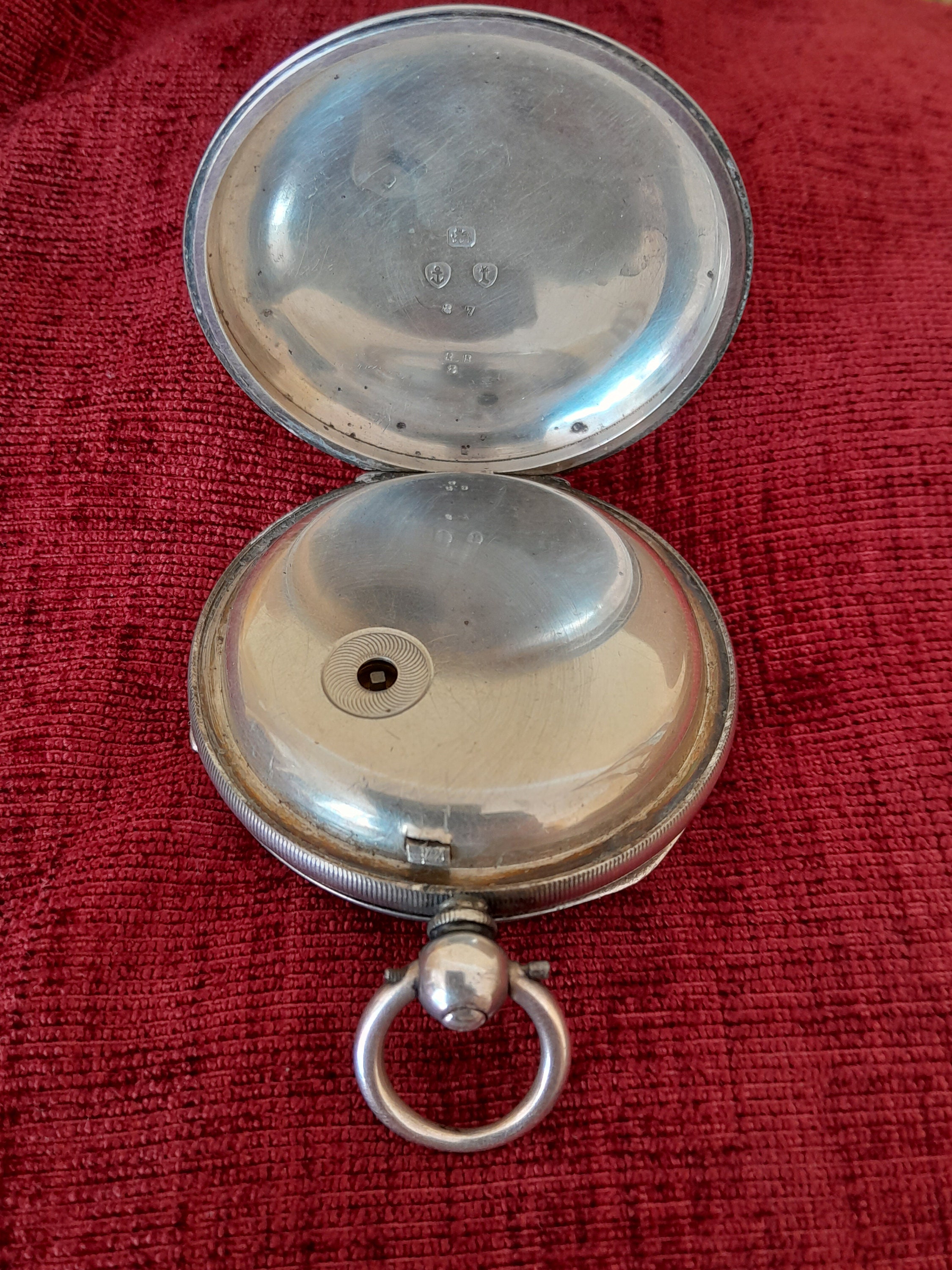 Vintage/antique Open Face Pocket Watch Silver C1893-94 - Etsy