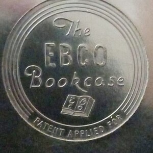 Vintage C1930's EBCO Bakelite Folding Bookcase/shelf Black - Etsy