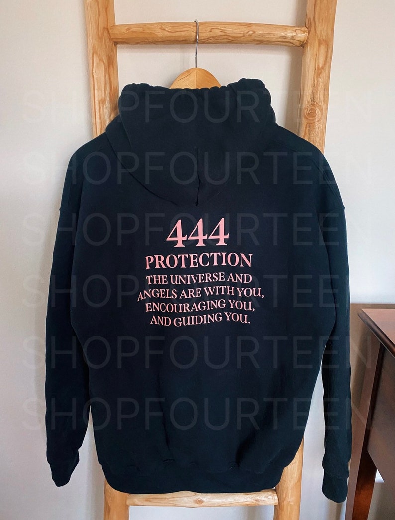 444: Protection Manifesting & Angel Numbers Graphic | Etsy