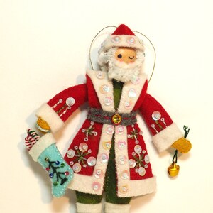 Felt Santa - Etsy