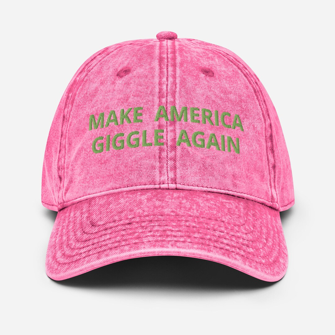 Kamala Harris Hat for President Make America Giggle Again We Are Not ...