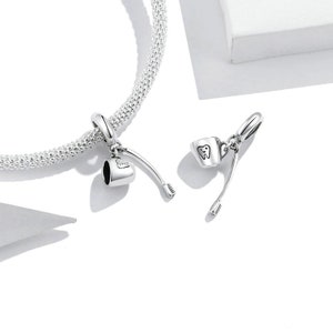 Sterling Silver Smiley Tooth Charm Fits Pandora-style Bracelets ...