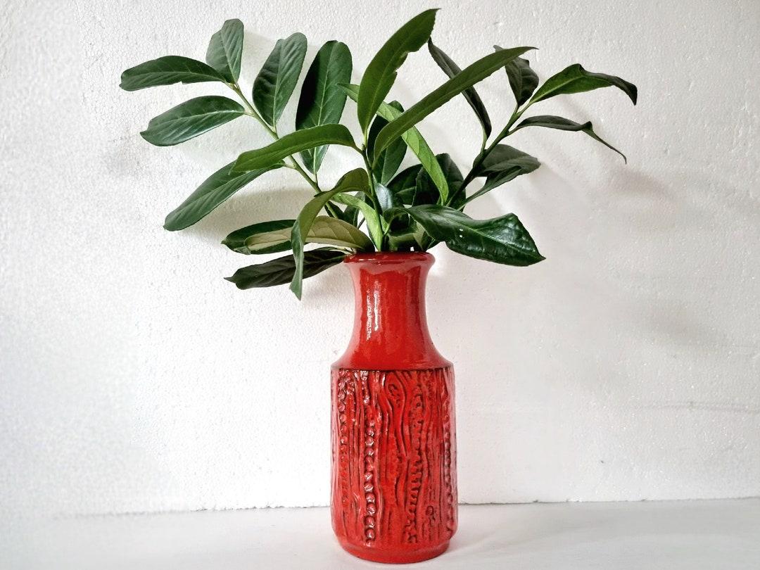 Vintage EUROPA Vase Pop Art Lava Mix Colorful, Mid-century Modern Boho ...