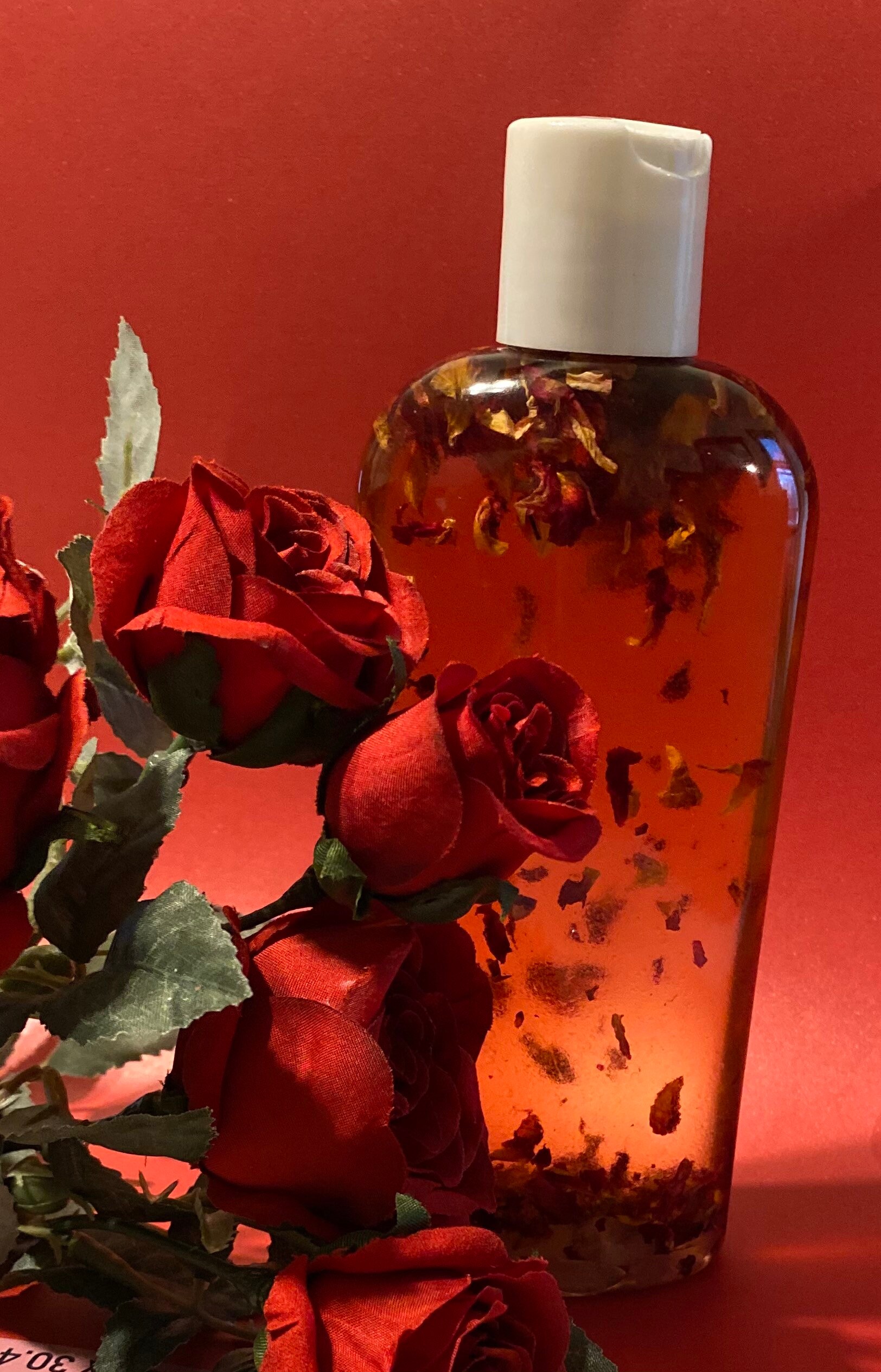 Rose Body Oil - Etsy