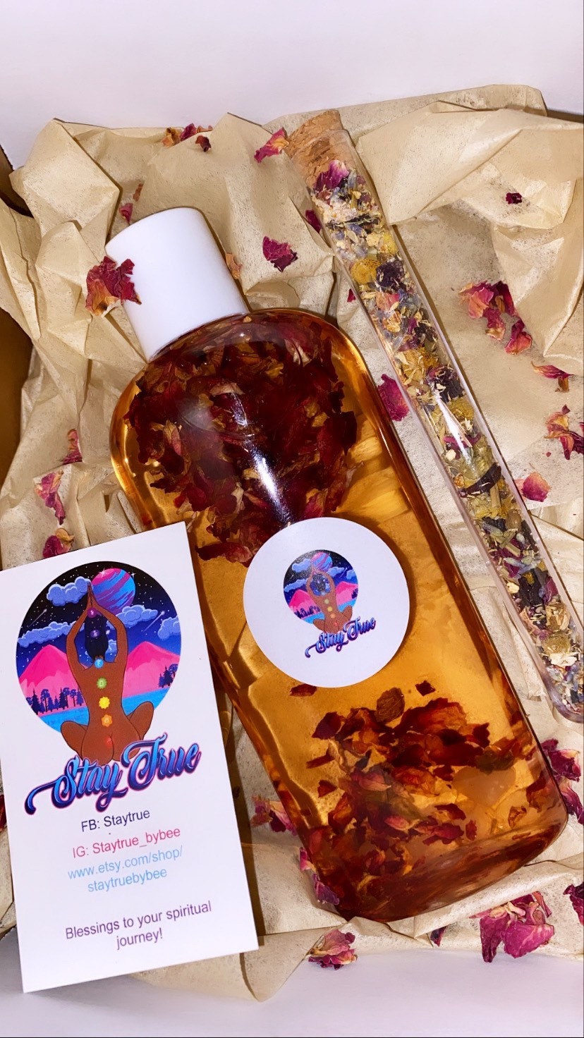 Rose Body Oil - Etsy