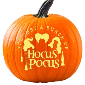 Hocus Pocus Jack-o-lantern Stencils | Hocus Pocus DIGITAL DOWNLOAD ...