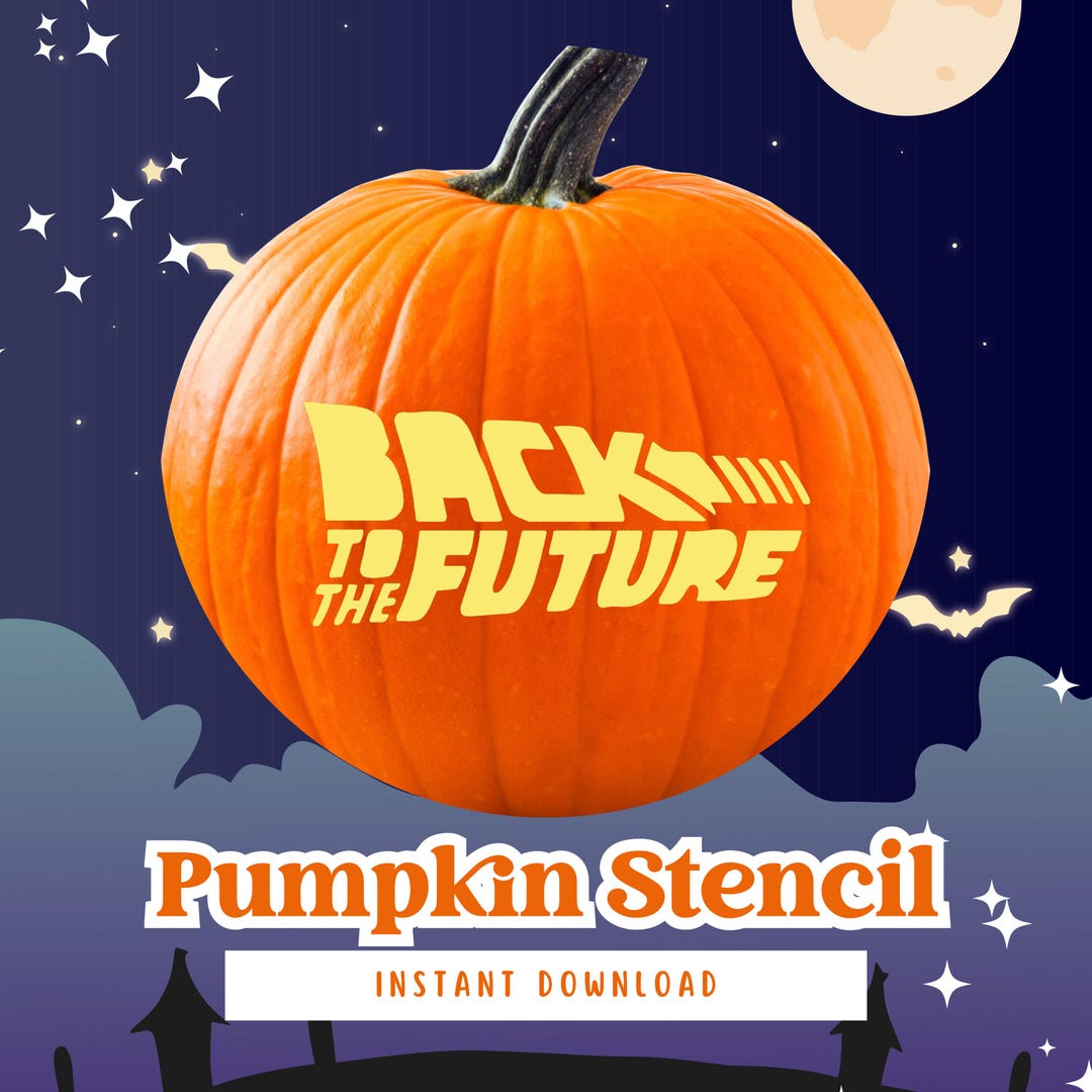 Pumpkin Carving Stencil: Halloween Jack O' Lantern Template (PDF) - Etsy