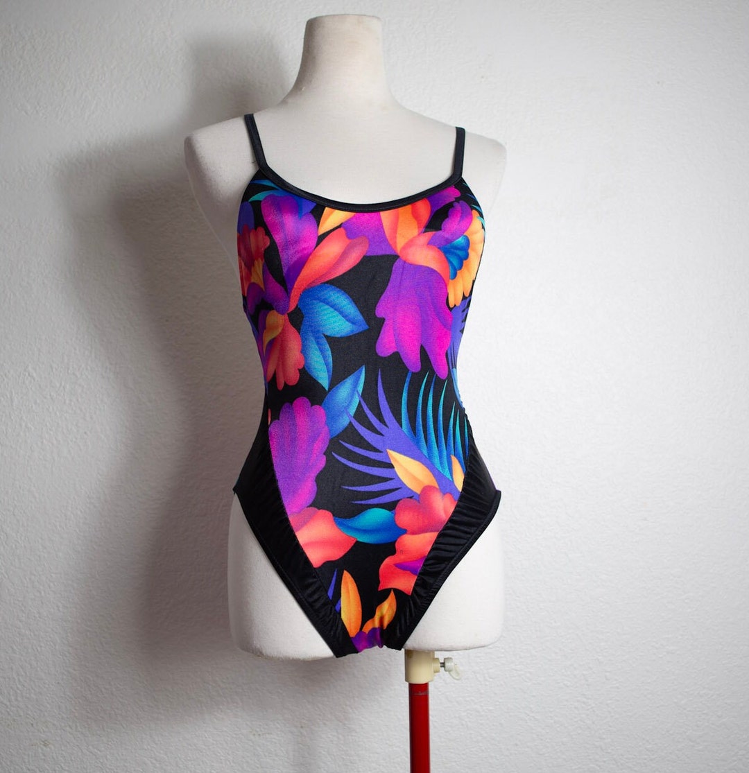 Vintage 80's Avon One Piece Swimsuit Size Medium - Etsy