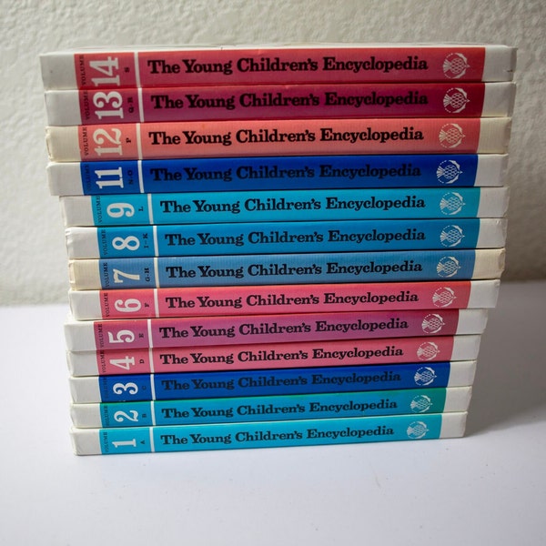 Encyclopedia Set - Etsy