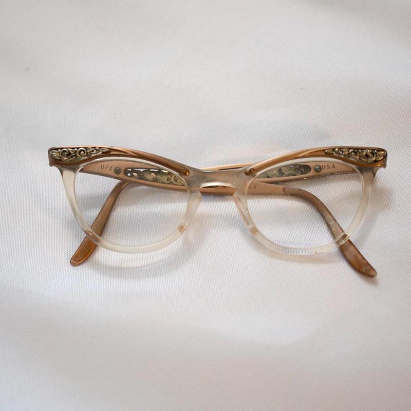 Horn Rimmed Glasses - Etsy