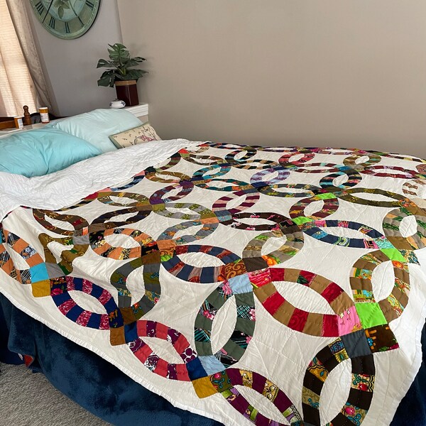 Wedding Ring Quilt - Etsy