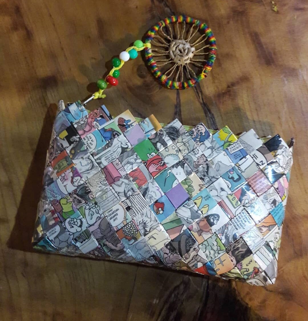 Handmade Recycled Paper Clutch Bags - Etsy