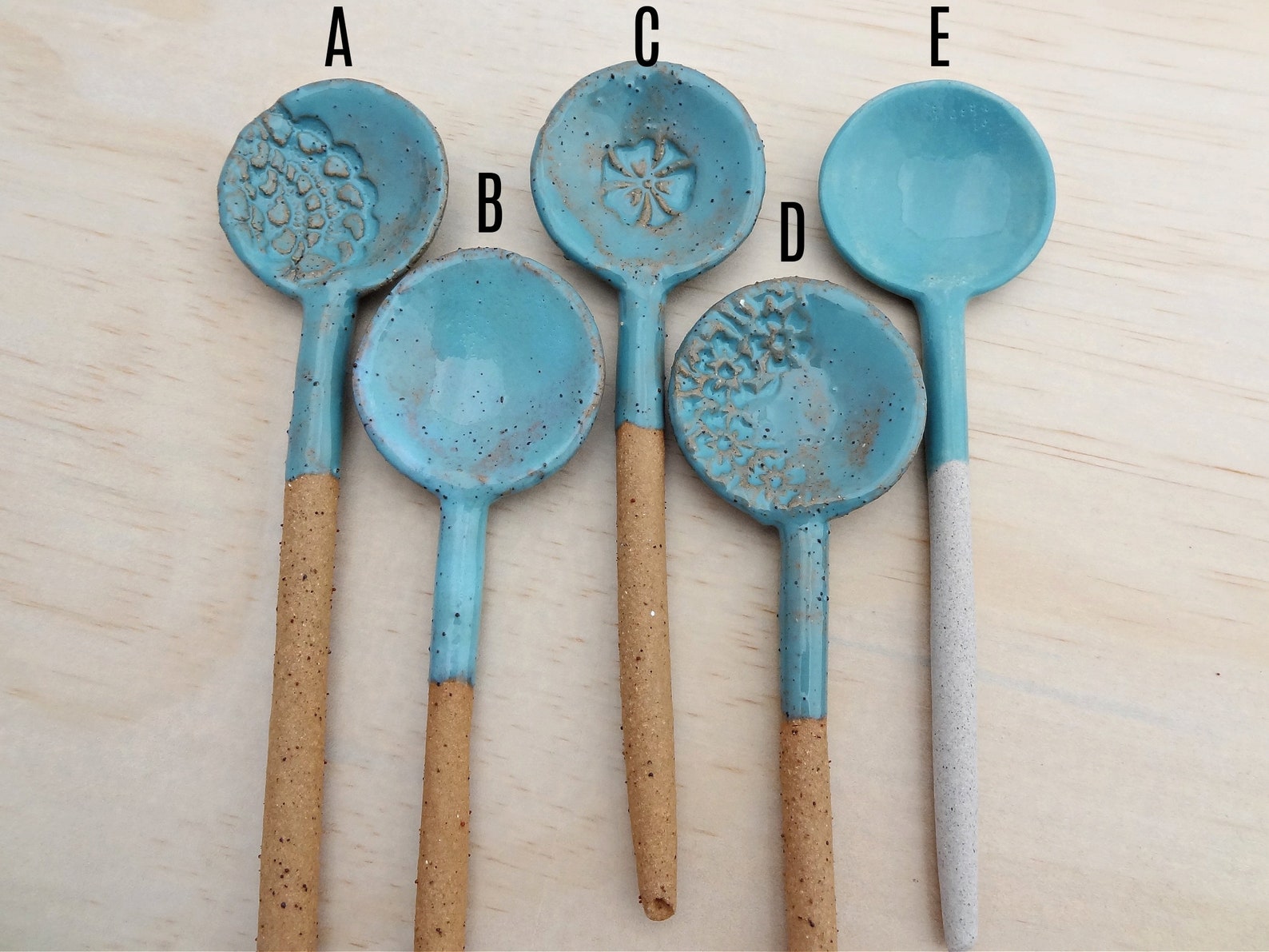 Rustic Ceramic Spoon. Handmade Spoon. Unique Handmade Spoon. | Etsy ...