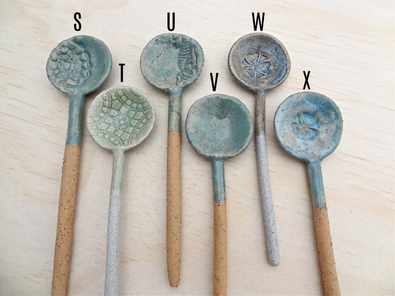 Rustic Ceramic Spoon. Handmade Spoon. Unique Handmade Spoon. | Etsy ...