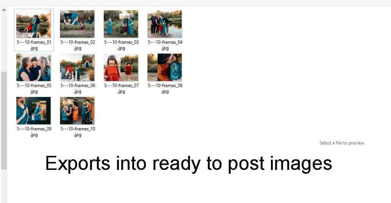 4 Template Bundle for Instagram Seamless Photo Collage - Etsy