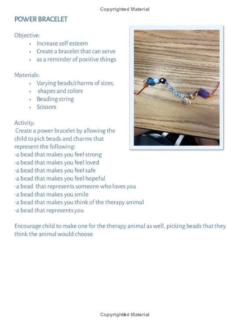 Animal Assisted Therapy: 52 Activities for Children - Etsy