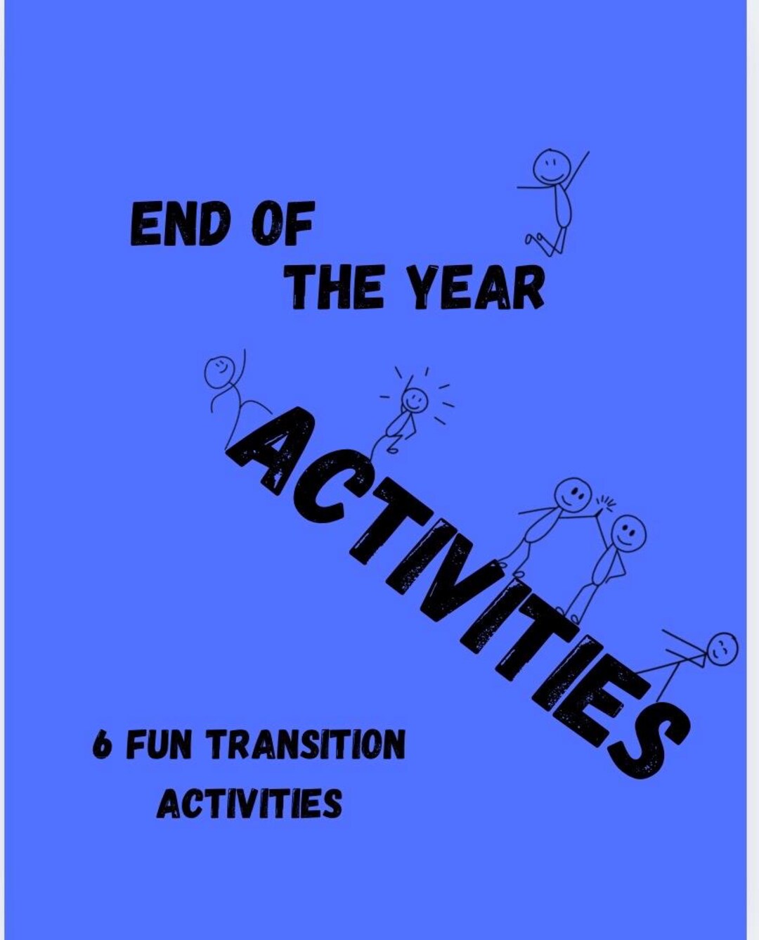 6 End of the School Year Transition Activities - Etsy