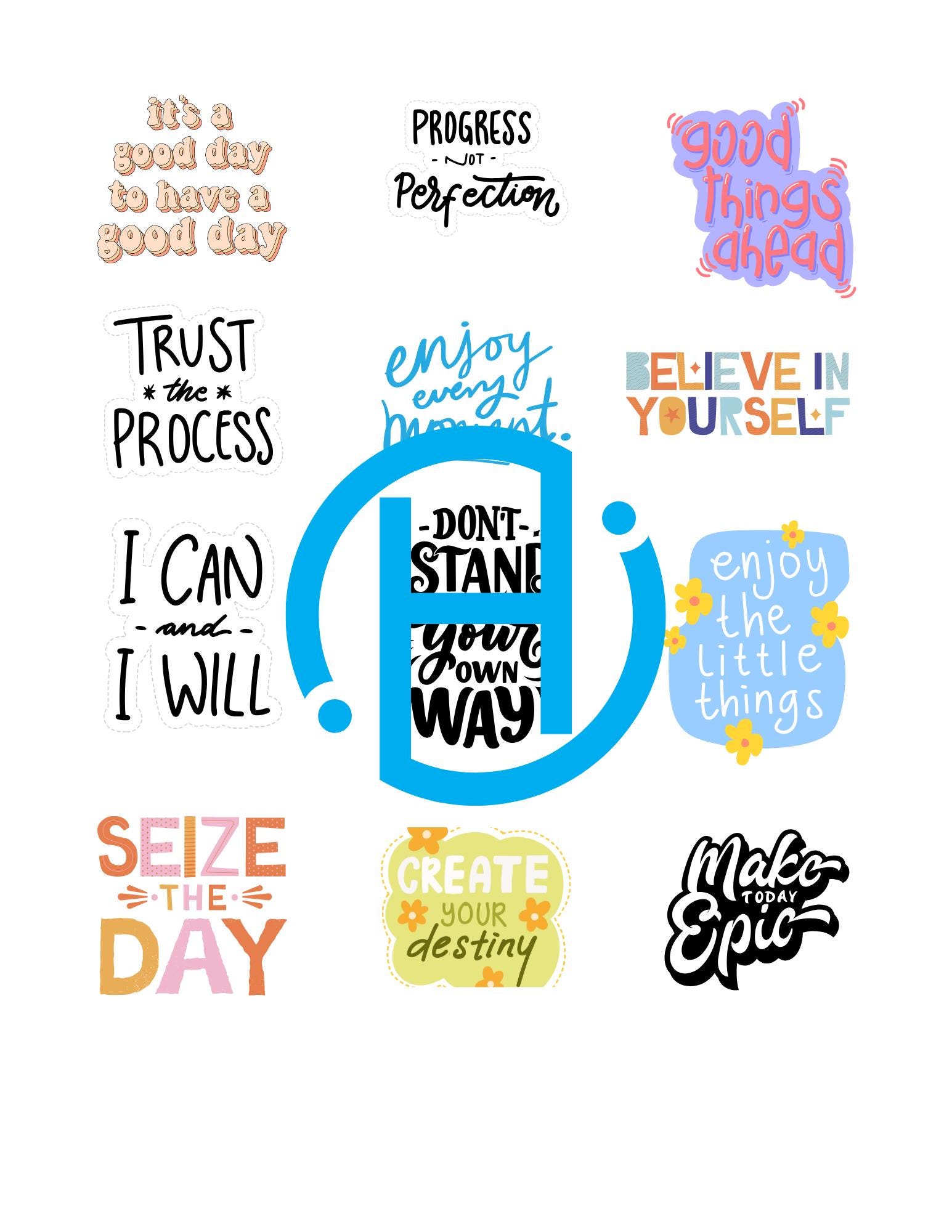 DIY Vision Board Kit- Physical Product - Etsy