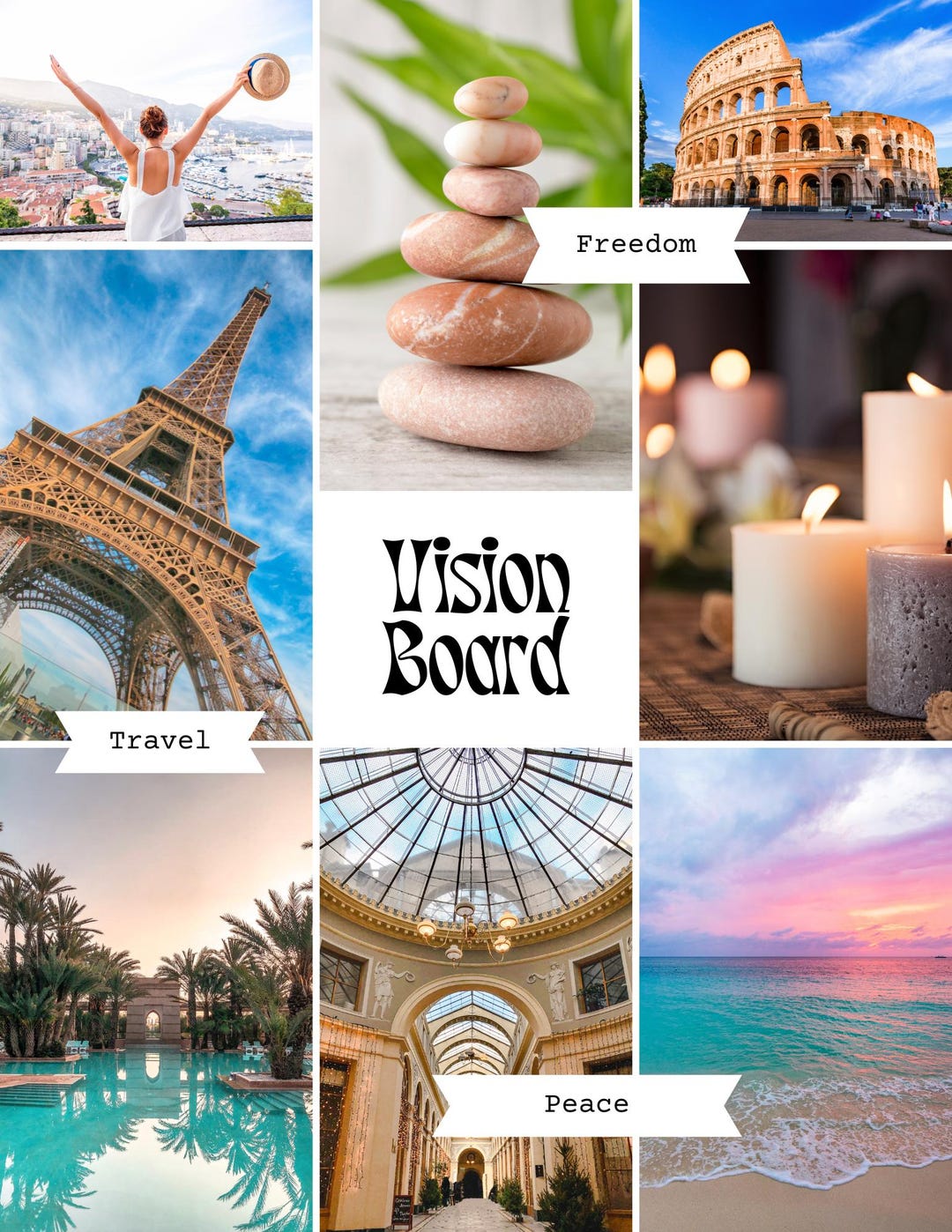 DIY Vision Board Kit - Etsy