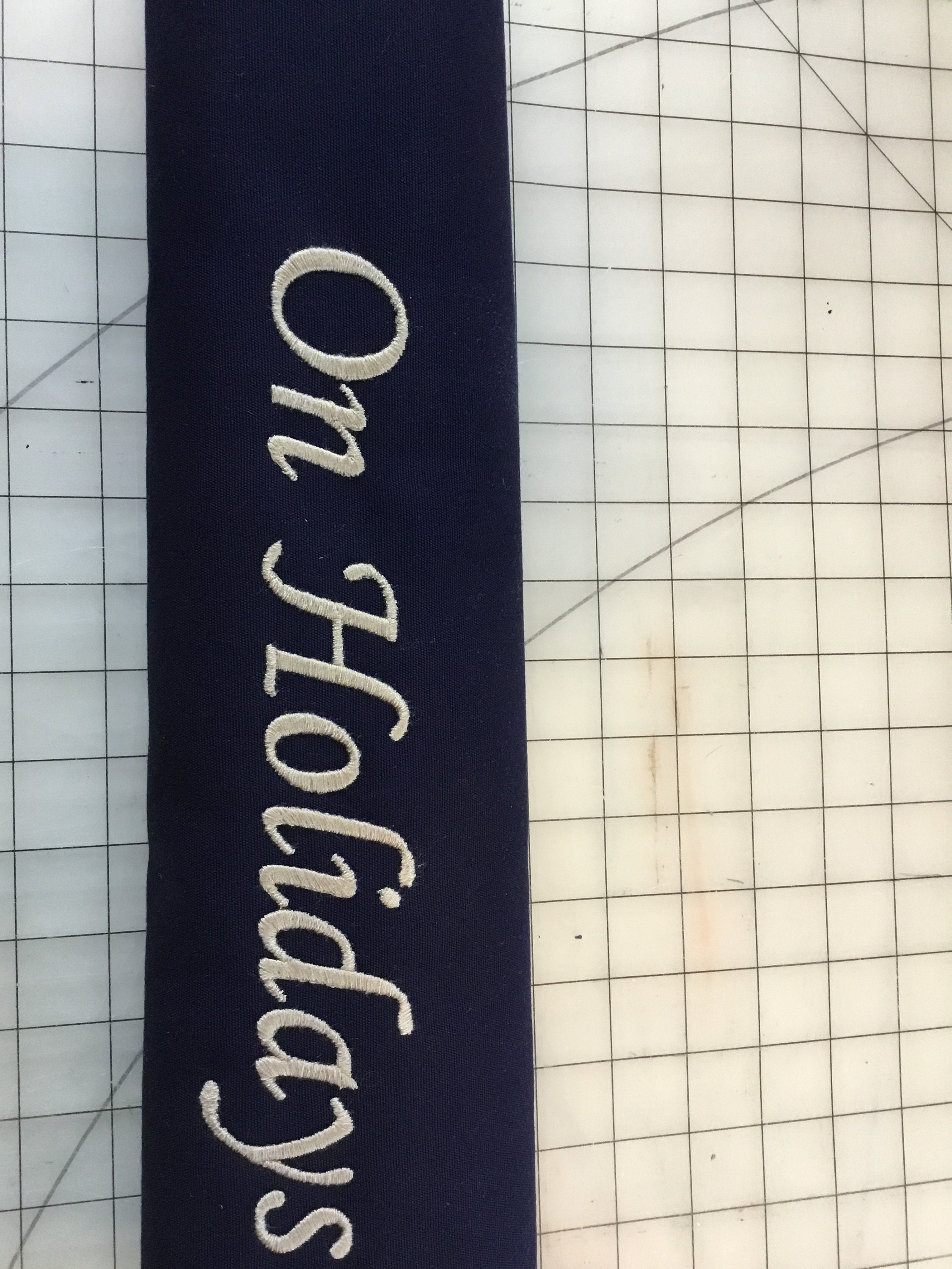 ONE SIDED Embroidered Burgee Cover, Flag Cover, Boating, Boat Decor ...