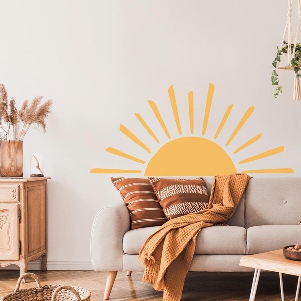 Sunset Wall Decal - Etsy