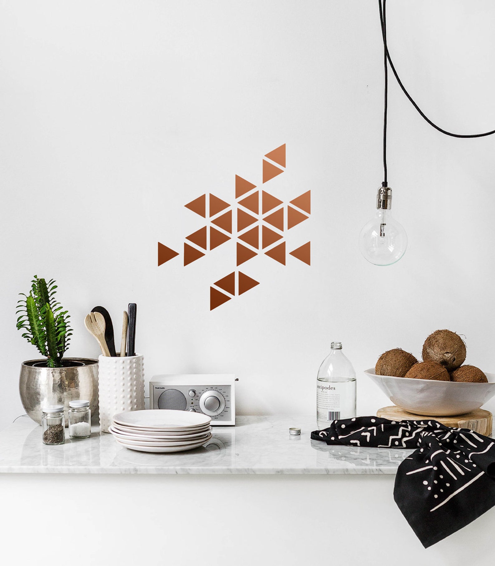 Triangle Wall Decal Sizes From 12'' up to 4'' - Etsy