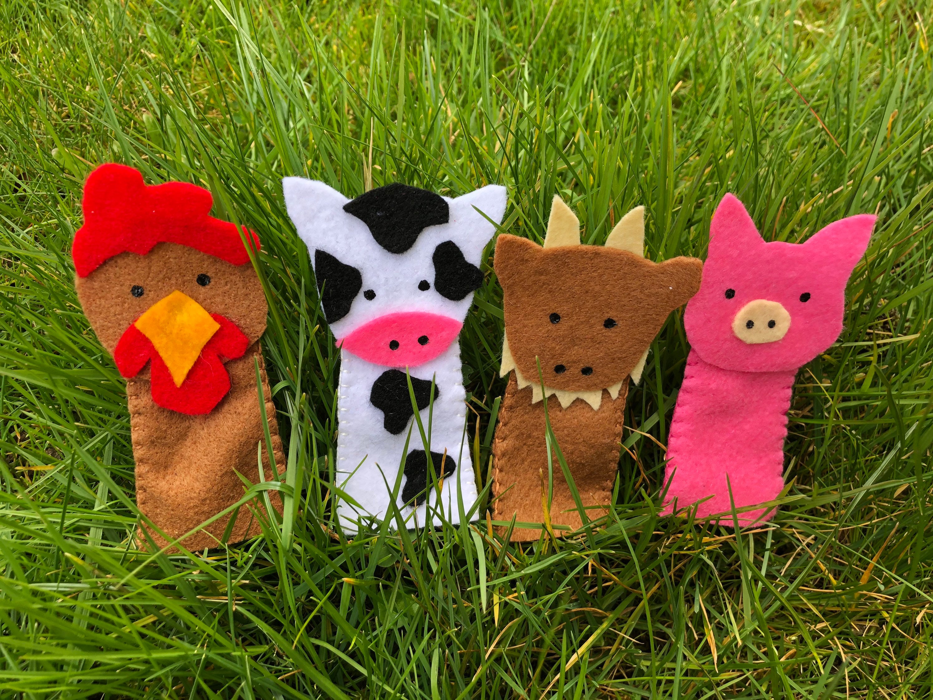 Finger Puppets Farm Animals at Jordan Judah blog