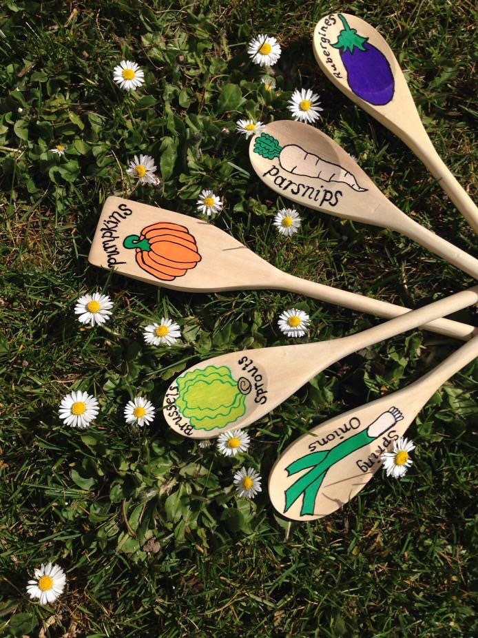 Vegetable Patch Markers - Etsy UK