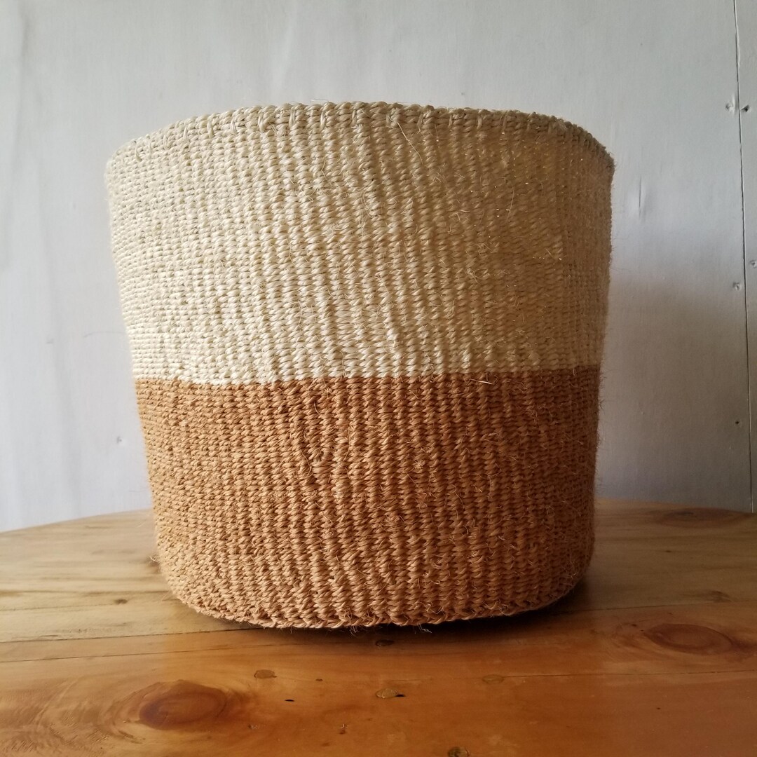 Unique Baskets for Plants, Storage Ideas, Sisal Handwoven Baskets ...