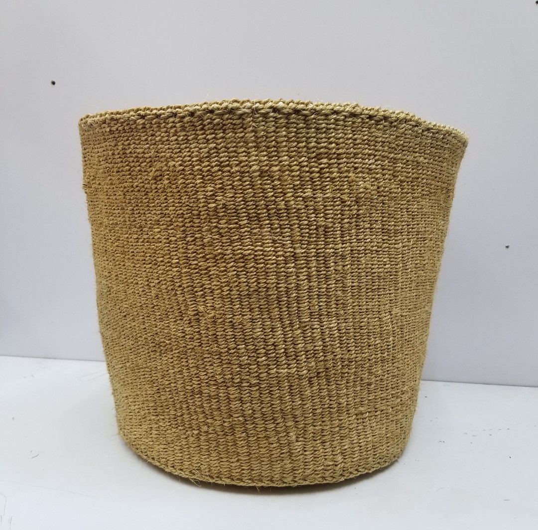 African Storage Plant Basket // Kenya Kiondo Basket // Woven Sisal ...