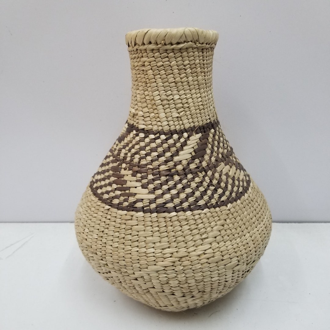 Binga Nongo Decor Basket, Boho Decor Vase, African Flower Pot - Etsy