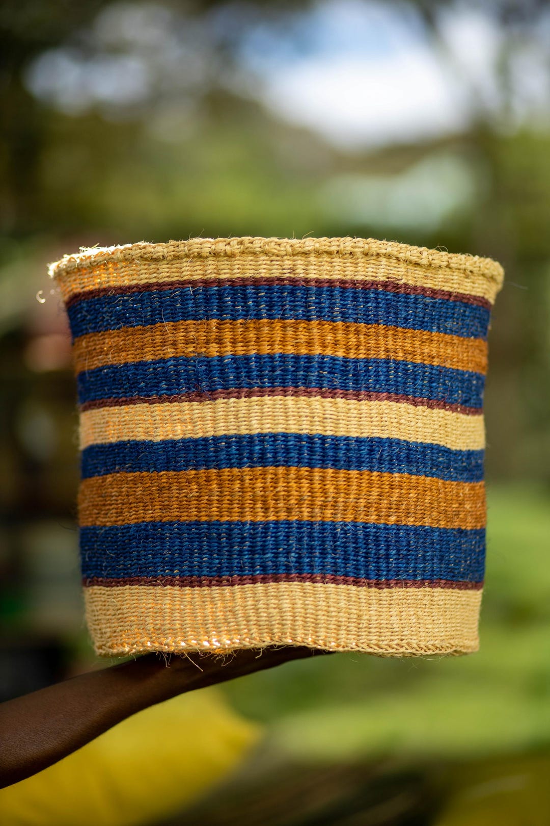 Small Plant Basket, Potted Plant Baskets, Sisal Basket, Flower Pot ...