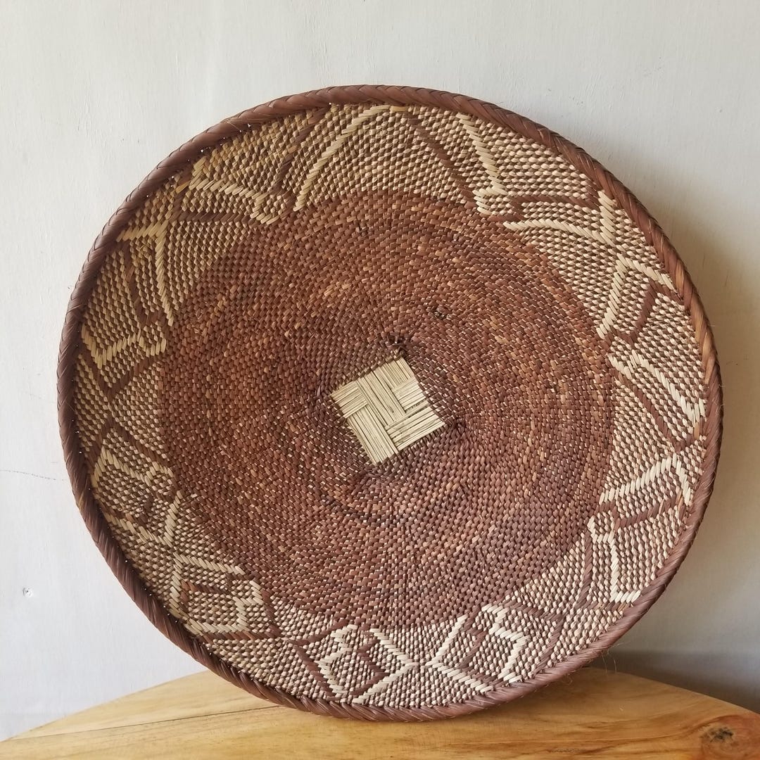 Binga Wall Basket/ Zimbabwe Tonga Basket/ Wall Baskets/ Handmade Wall ...