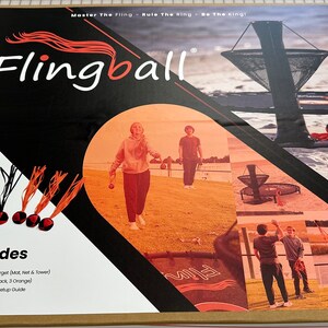 Flingball Single Game™ the Hottest New Game Out There - Etsy