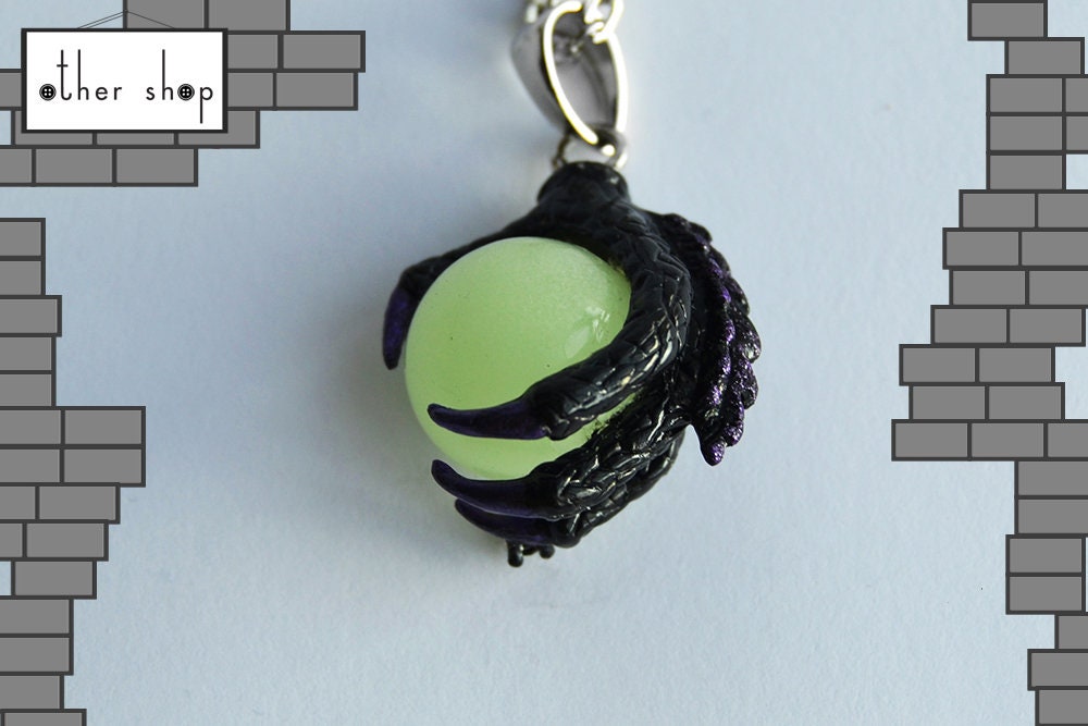 Mistress of All Evil Dragon Claw with Glow in the Dark Magic | Etsy
