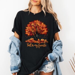 Comfort Colors Fall is My Favorite Tree T-shirt | Autumn Fall Tree ...