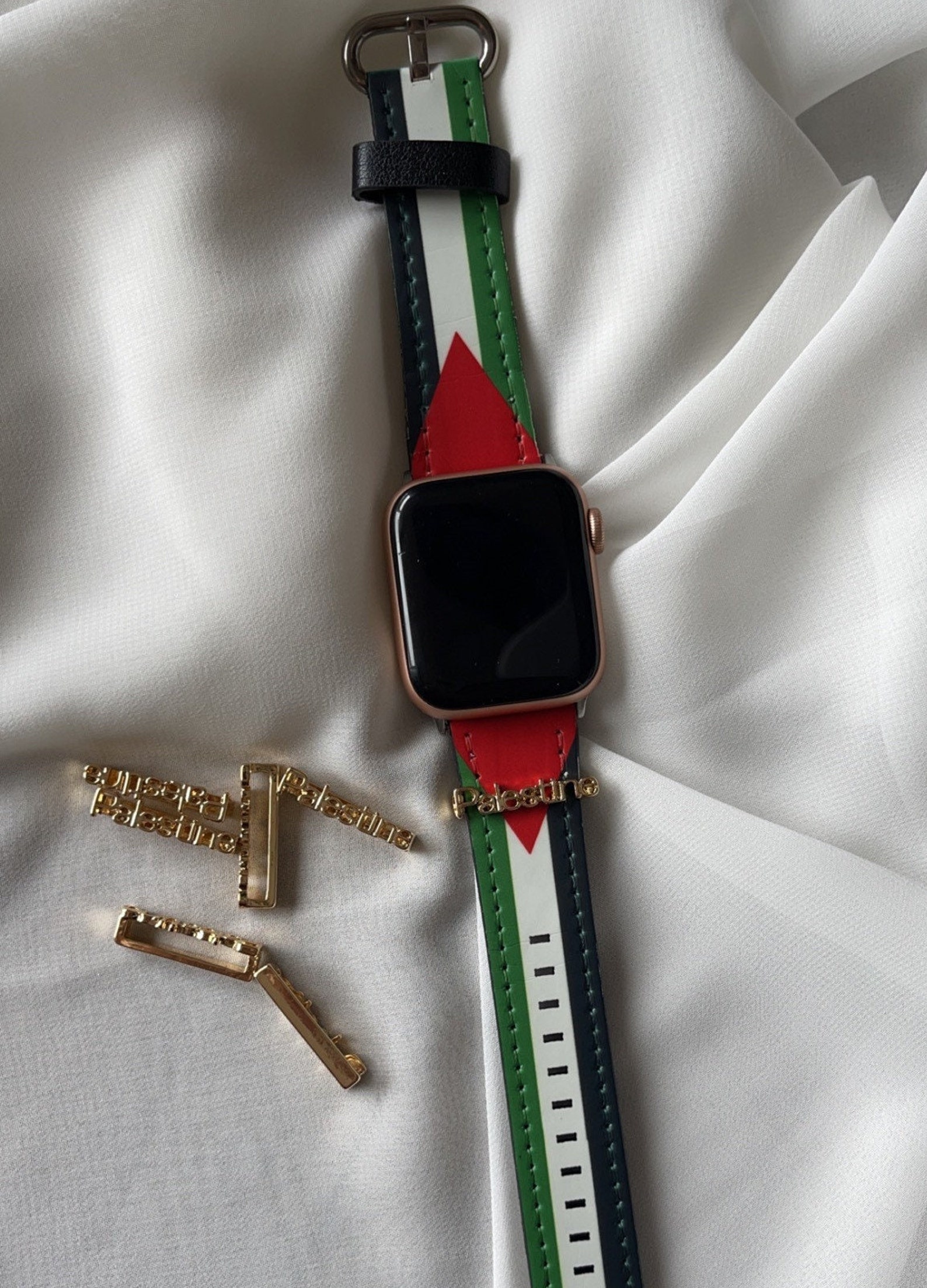 Apple Watch Band Accessory charm Palestine Flag - Etsy
