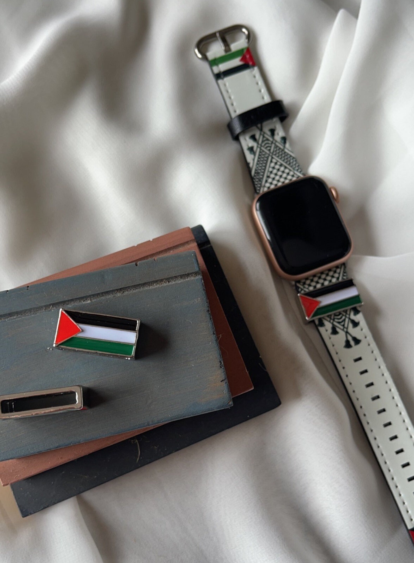 Apple Watch Band Accessory charm Palestine Flag - Etsy